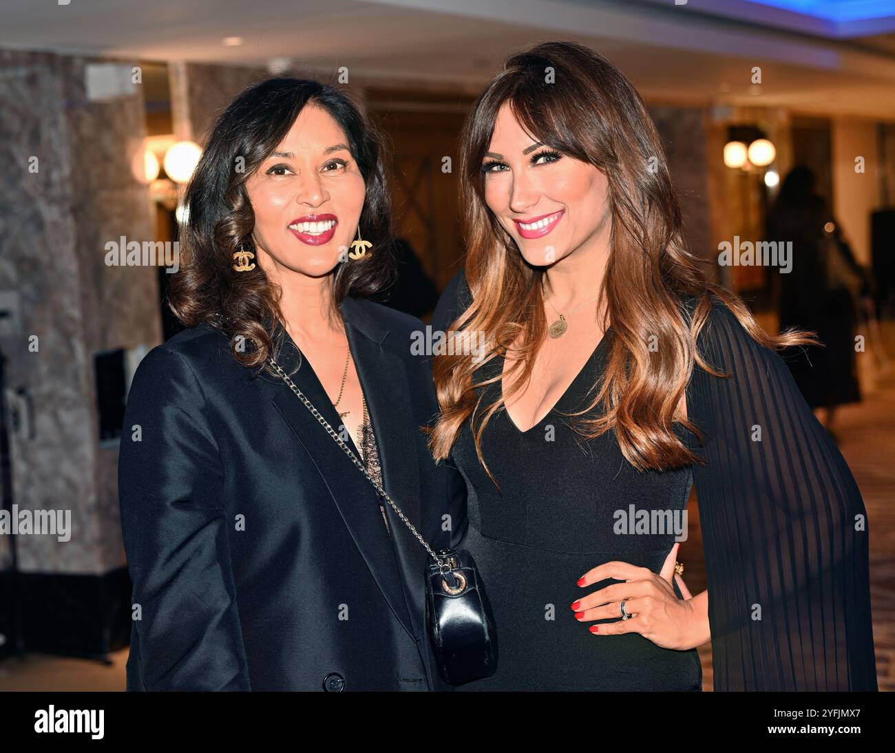 LONDON, ENGLAND: 4th November 2024: Akashia Carswell, Marina Berry ...