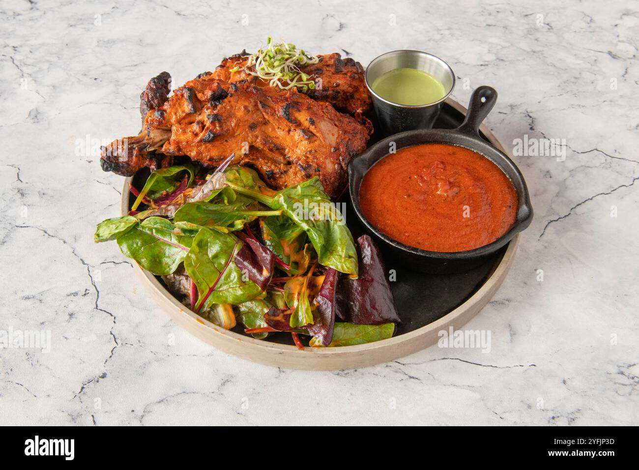 Indian food. tandoori murgh Stock Photo - Alamy