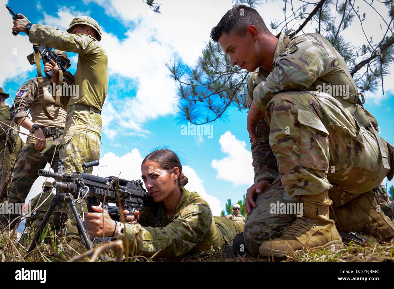 Fiji. 12th Sep, 2024. U.S. Army Spc. Caleb Lewis, a M249 Squad ...