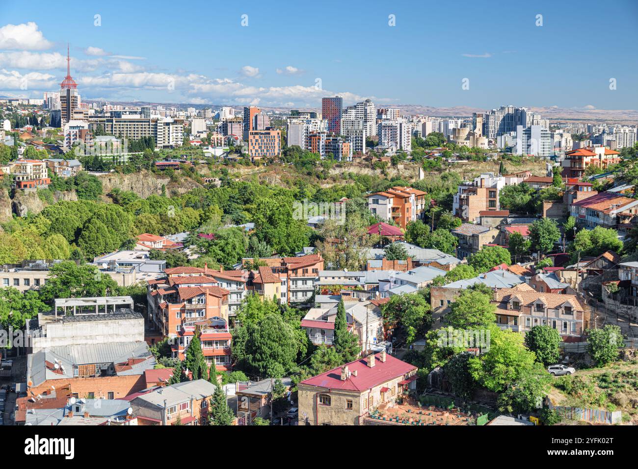 Beautiful landscape tbilisi metekhi hi-res stock photography and images ...