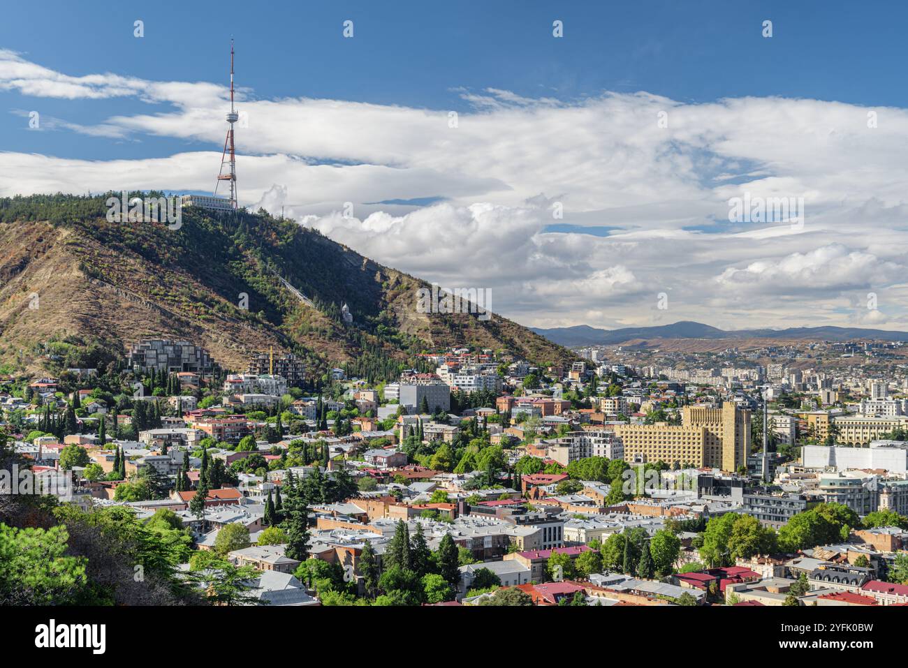 Tbilisi city skyline hi-res stock photography and images - Alamy
