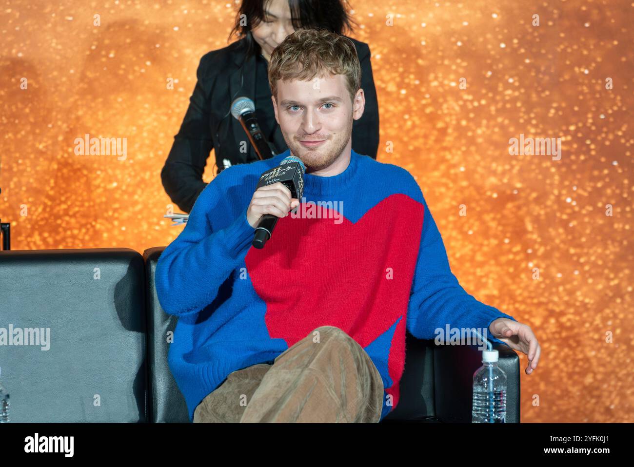 Tokyo, Japan. Tokyo, Japan. 4th Nov, 2024. Actor Fred Hechinger ...