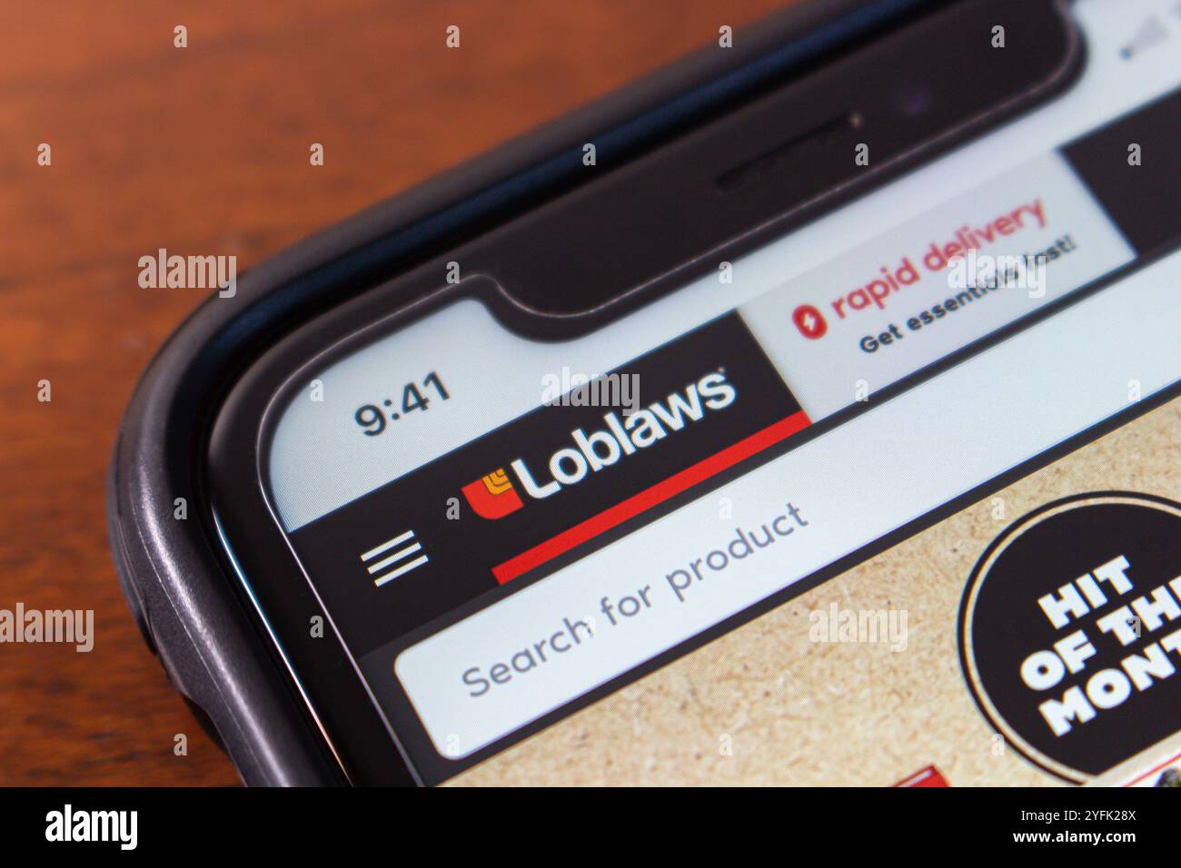 Website of Loblaws. Loblaws is a major Canadian supermarket chain, part ...