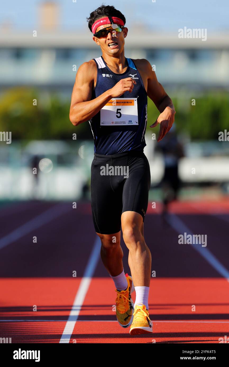 Anjo City athletics stadium, Aichi, Japan. 3rd Nov, 2024. Kaoru Shinoki ...