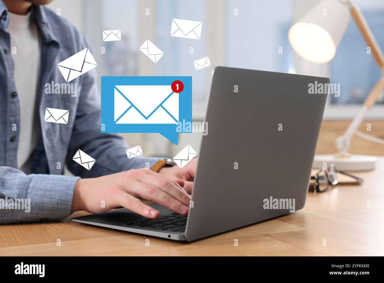 Adult document envelopes job hi-res stock photography and images - Alamy