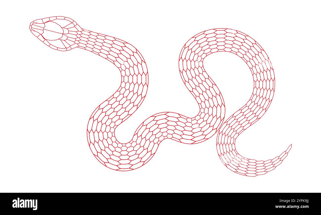 Chinese zodiac line pattern Stock Vector Images - Alamy