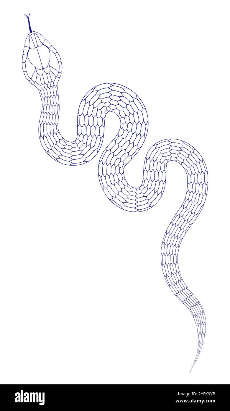 Cartoon snake hi-res stock photography and images - Alamy