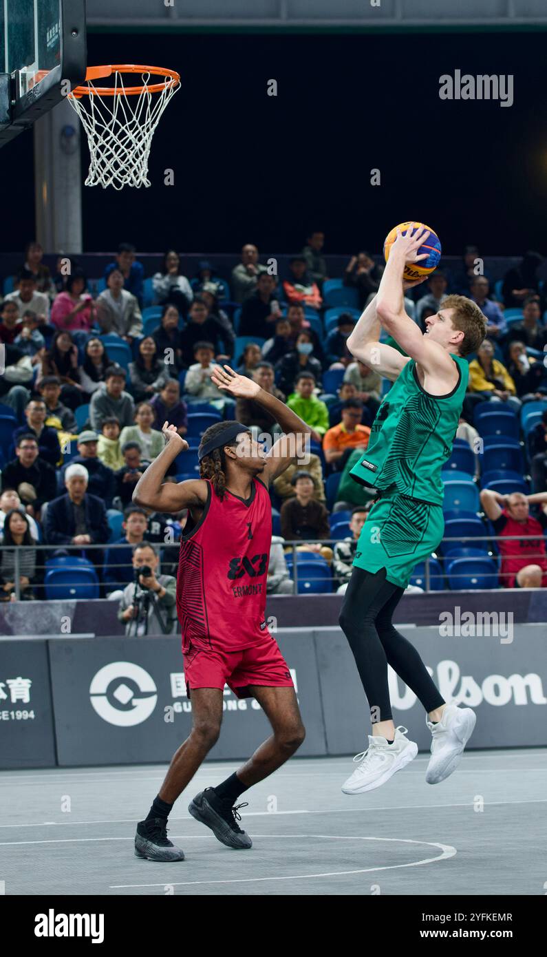 2024 fiba three player basketball challenge hi-res stock photography ...