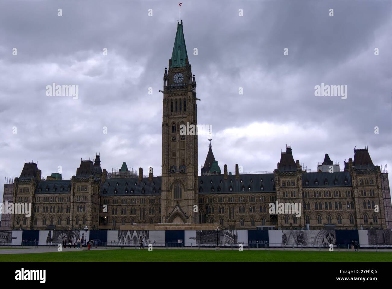 Ottawa - Peace Tower Stock Photo - Alamy