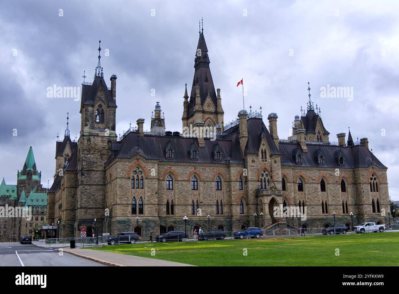 Ottawa - The West Block Parliament Building Stock Photo - Alamy