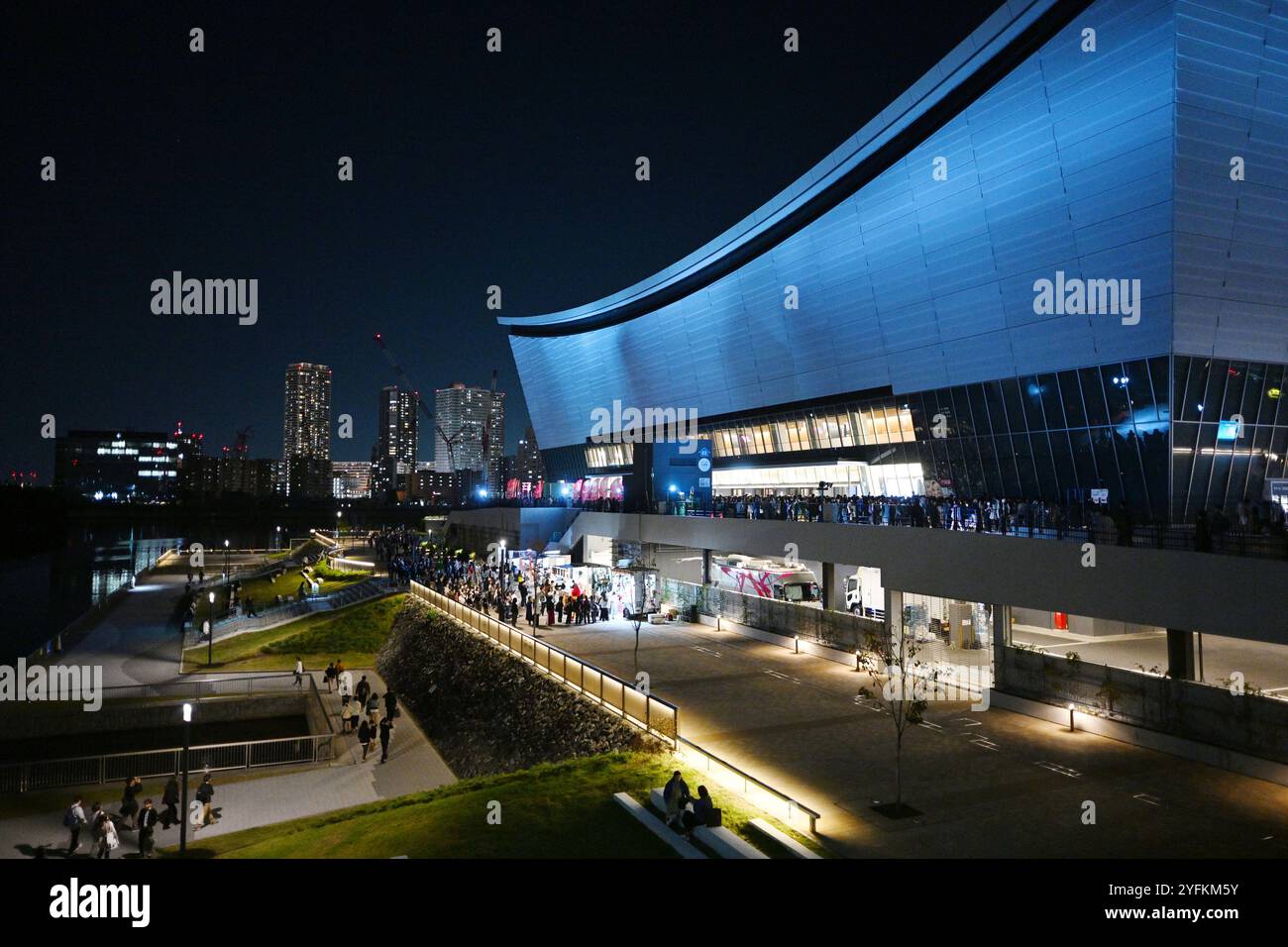 Ariake Arena, Tokyo, Japan. 3rd Nov, 2024. General view, NOVEMBER 3, 2024 - Volleyball : 2024-25 ...