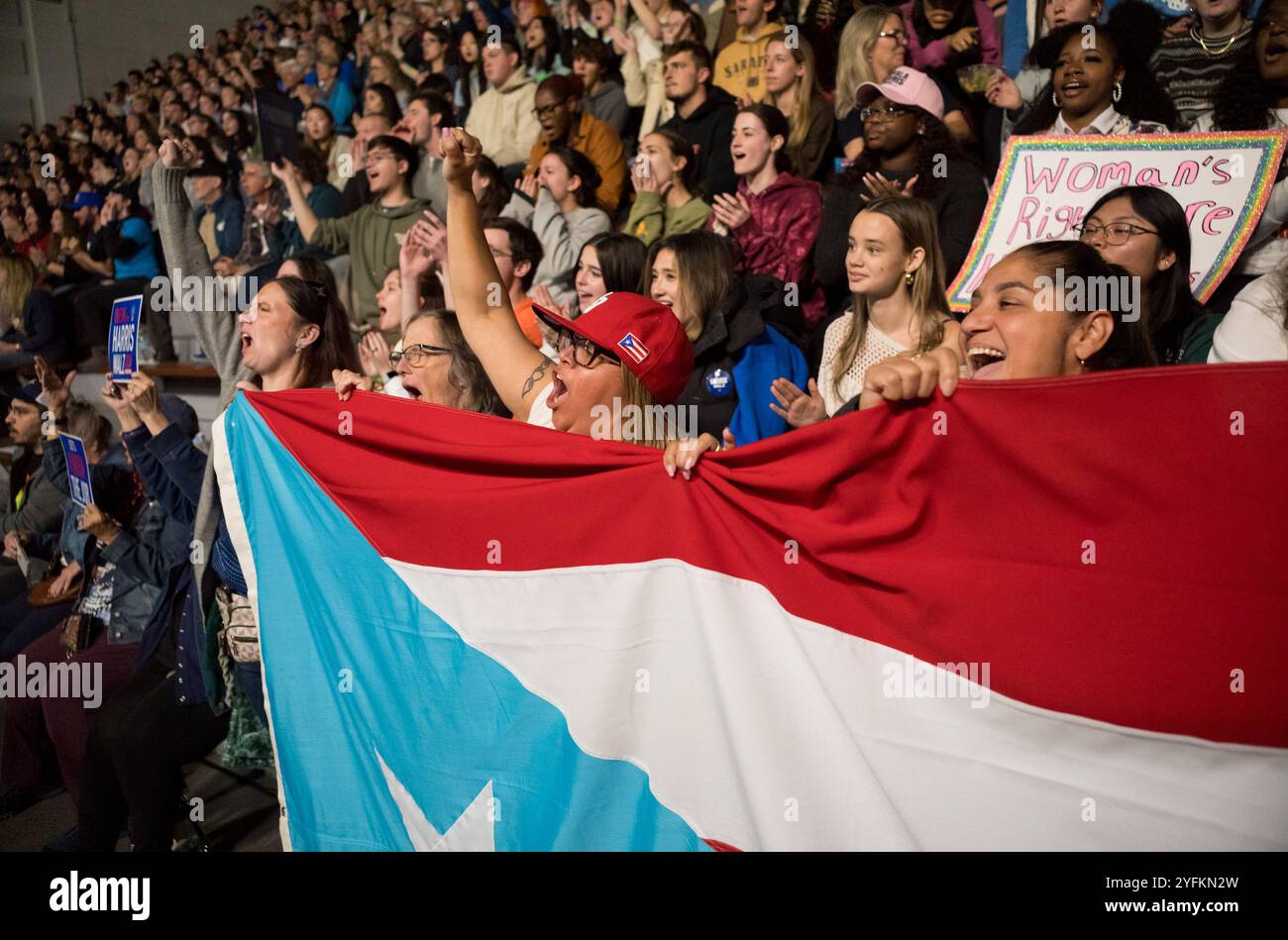 November 4, 2024, Allentownw, Pennsylvania, U.S: Vice President Kamala ...