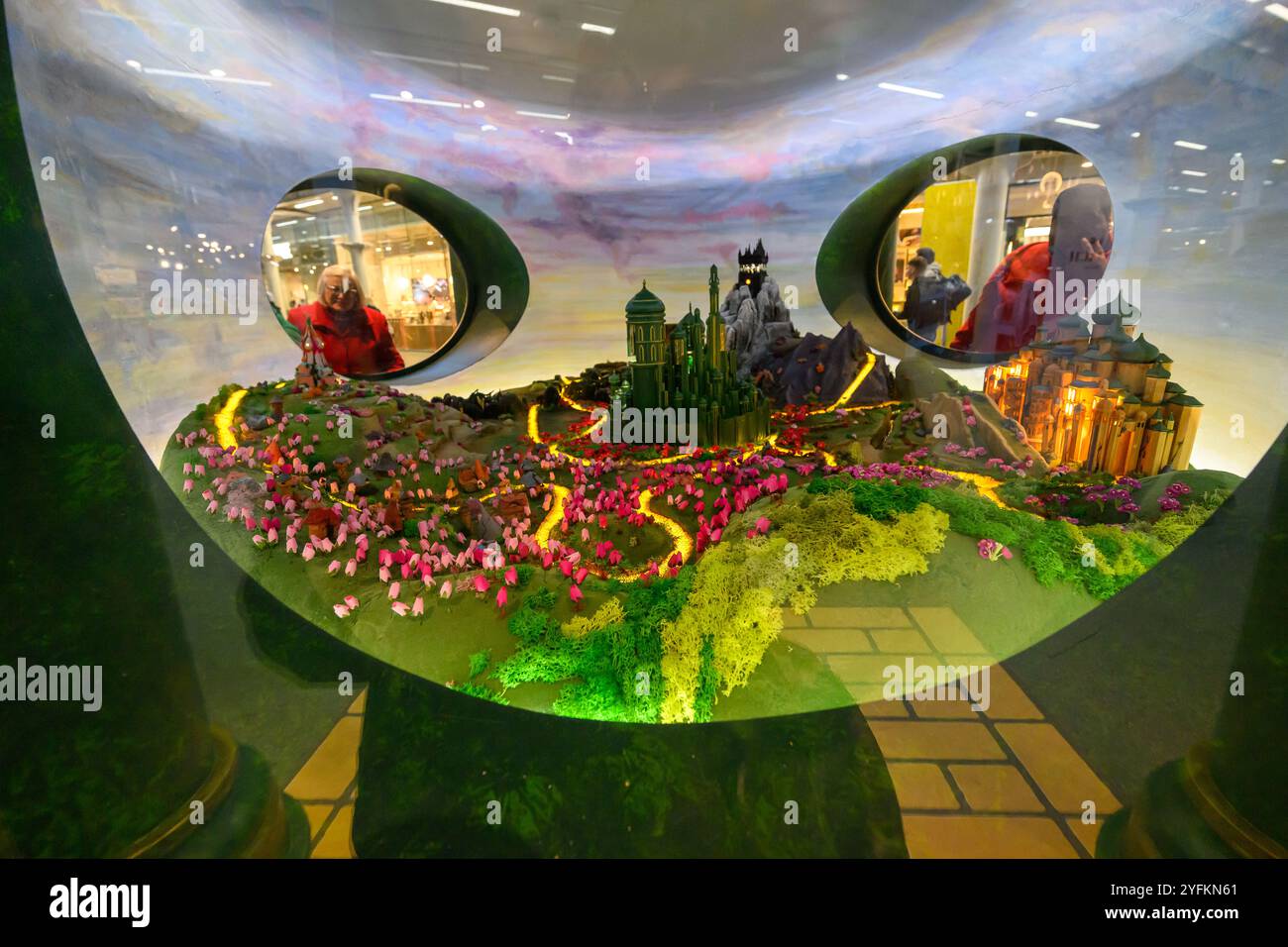 London, UK, 4th November 2024, The latest 11 meter high Christmas tree ...