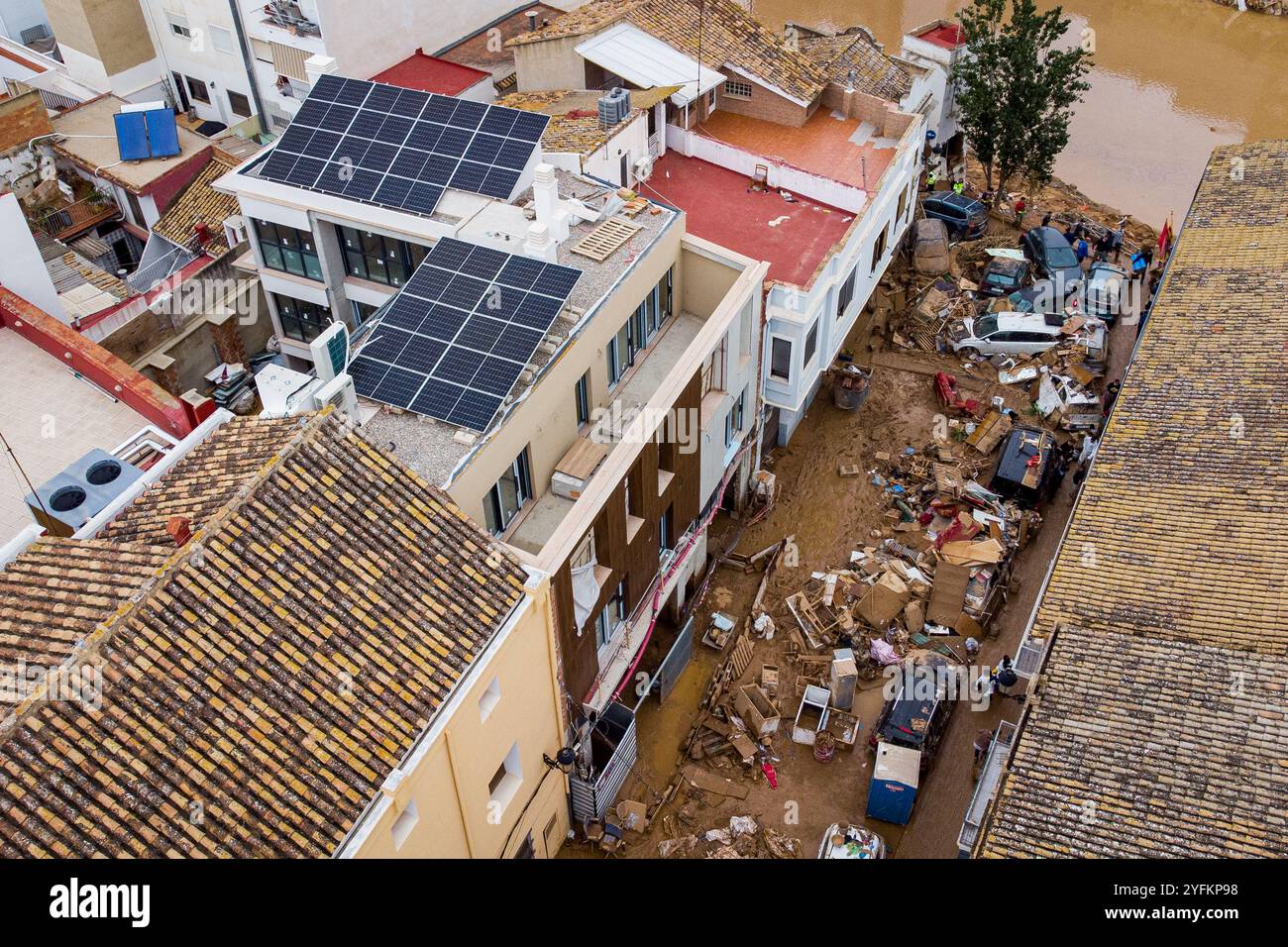 Spain floods 2024 aerial hi-res stock photography and images - Alamy