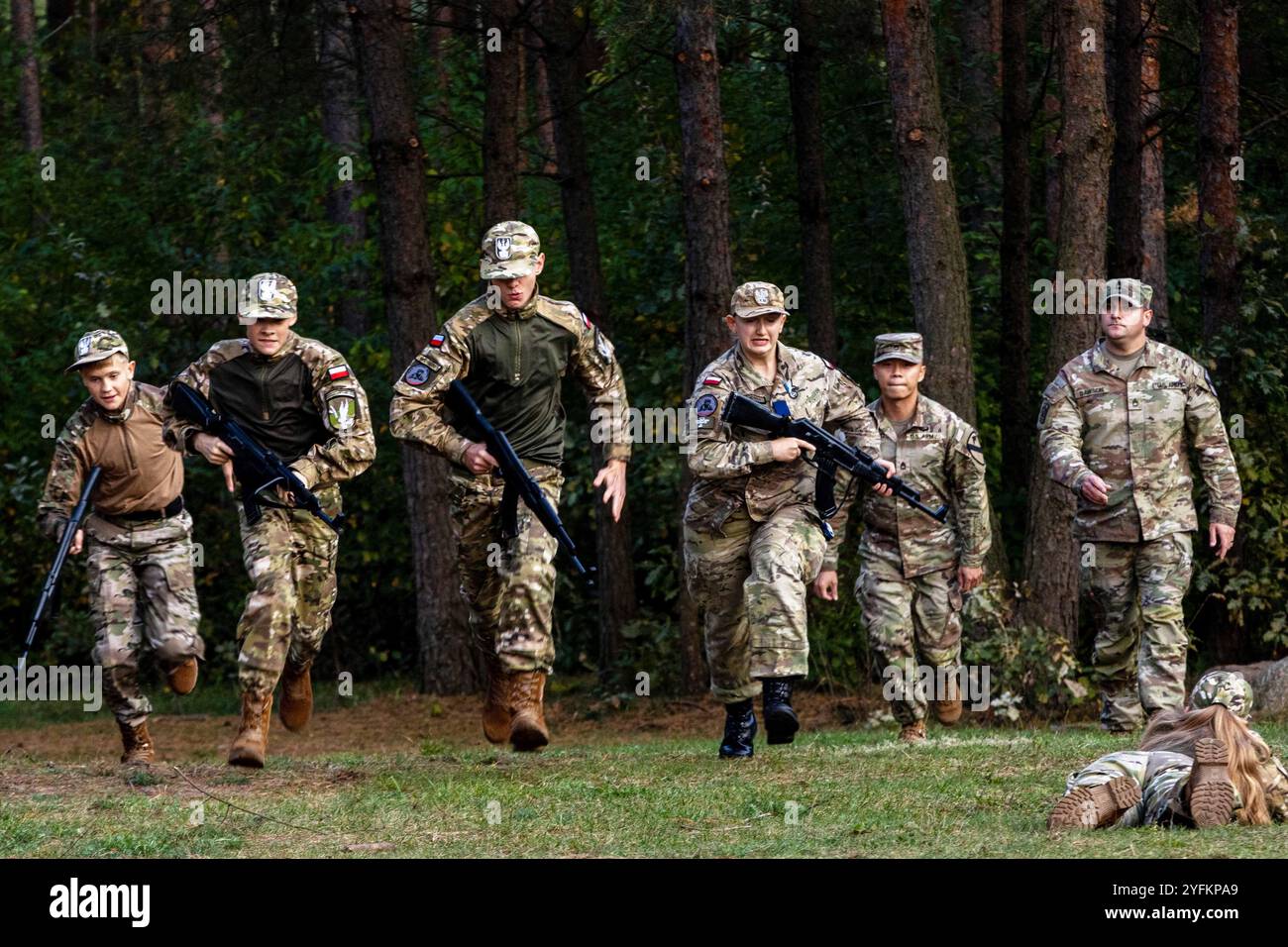 Tuchola, Poland. 7th Oct, 2024. Sgt. 1st Class Shaojung Hurd, a ...