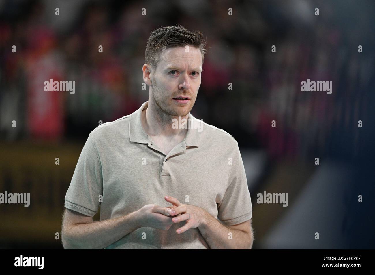 Ariake Arena, Tokyo, Japan. 3rd Nov, 2024. Kasper Vuorinen head coach ...