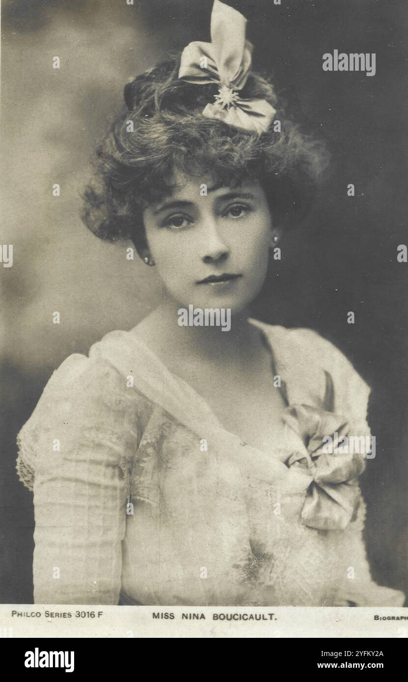 Nina boucicault edwardian actress hi-res stock photography and images - Alamy