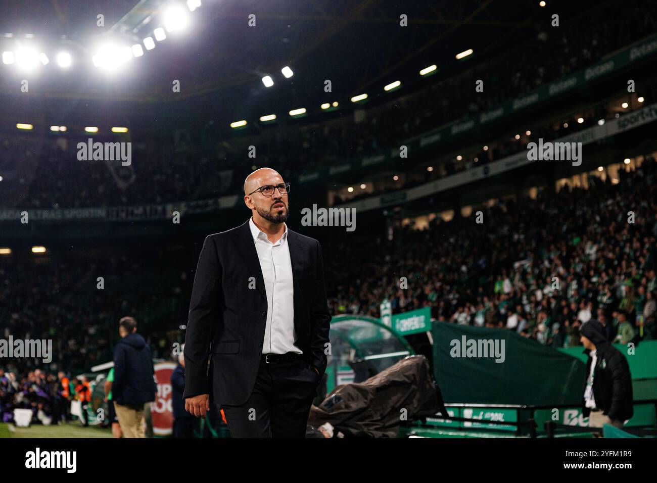 Jose Faria seen during Liga Portugal game between teams of Sporting CP ...