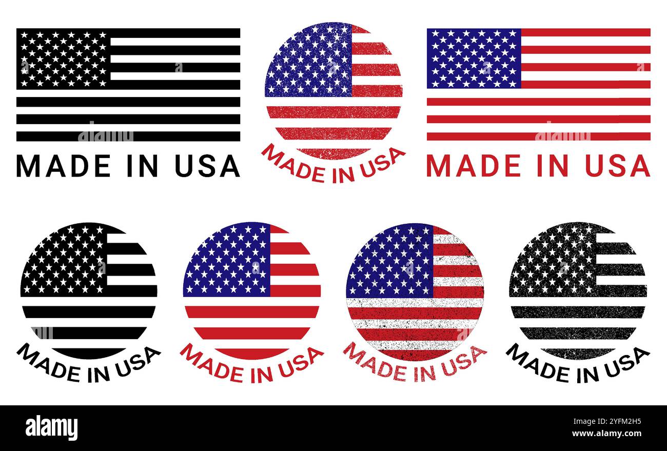 Patriotic label Stock Vector Images - Alamy