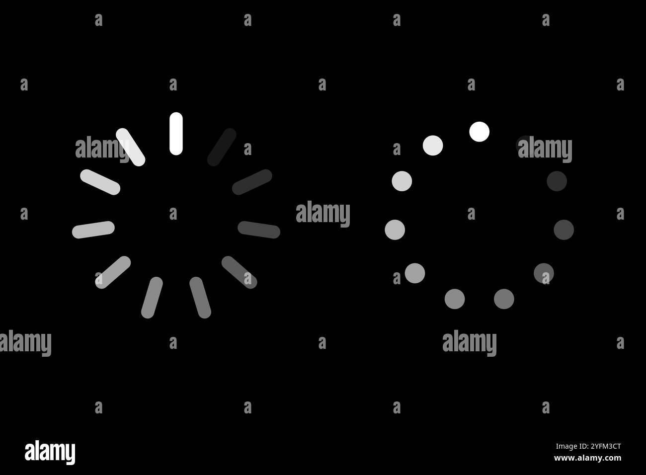 Loading bar animation Stock Vector Images - Alamy