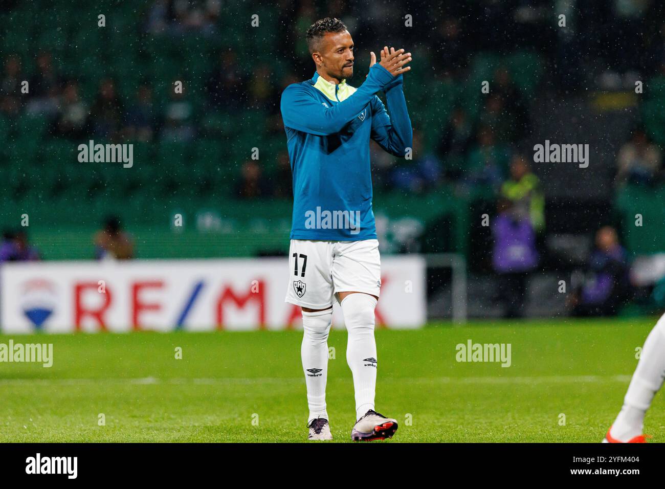 Luis Nani seen during Liga Portugal game between teams of Sporting CP ...