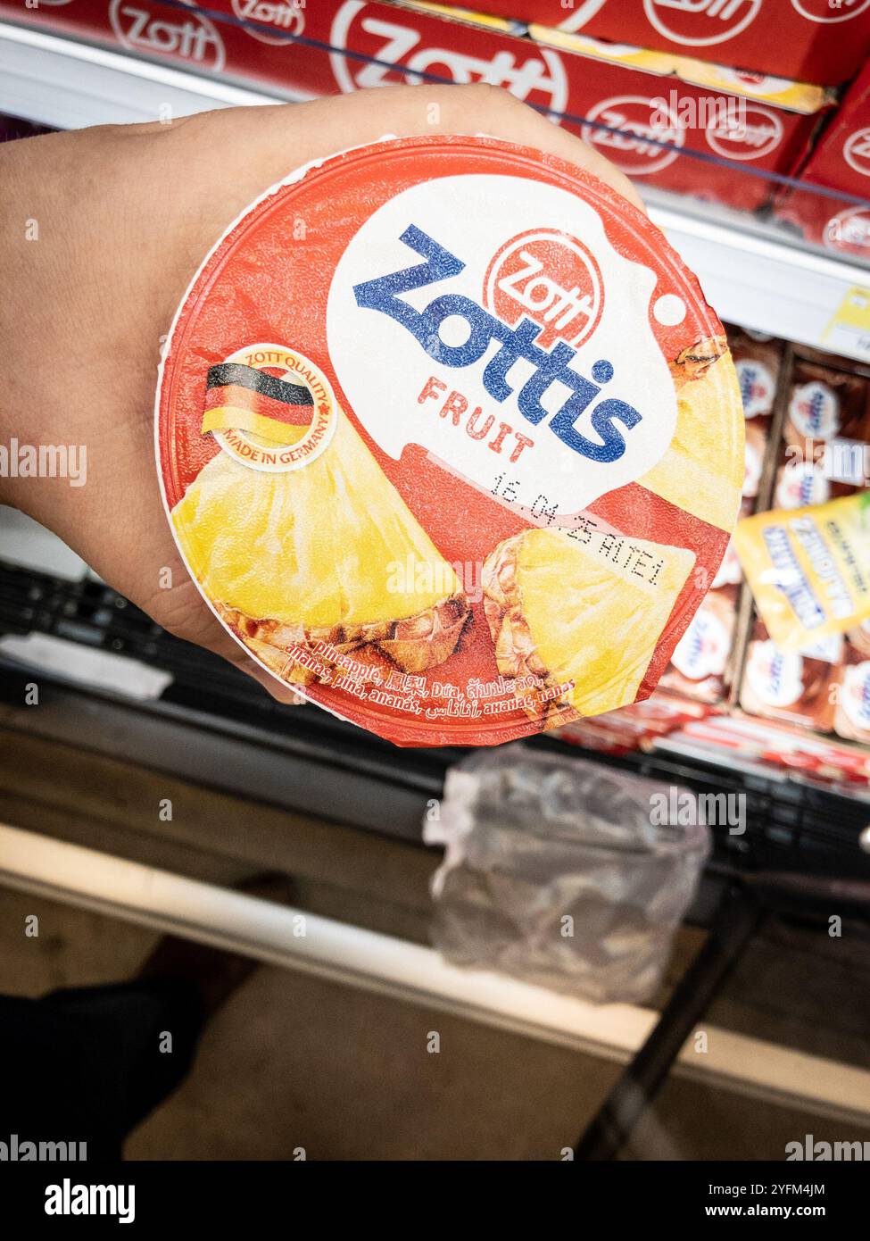 Zottis yogurt hi-res stock photography and images - Alamy