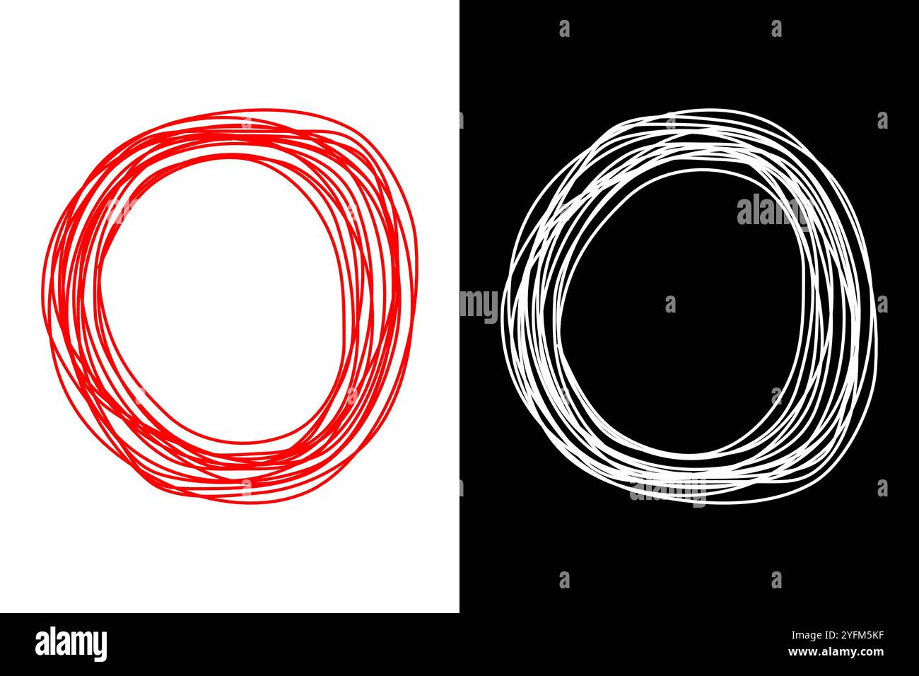 Circular shape abstract Stock Vector Images - Alamy
