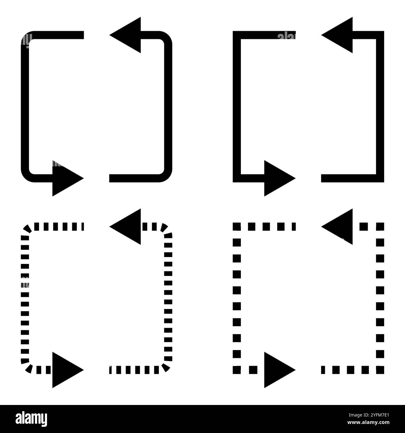 Modern seamless loop animation in Stock Vector Images - Alamy