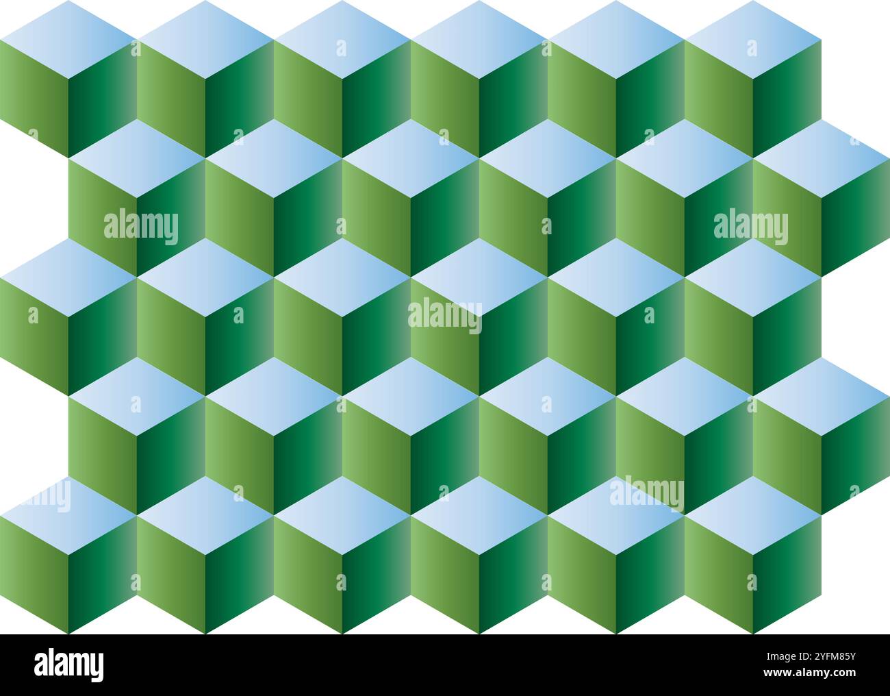 Geometric pattern interlocking 3d Stock Vector Images - Alamy