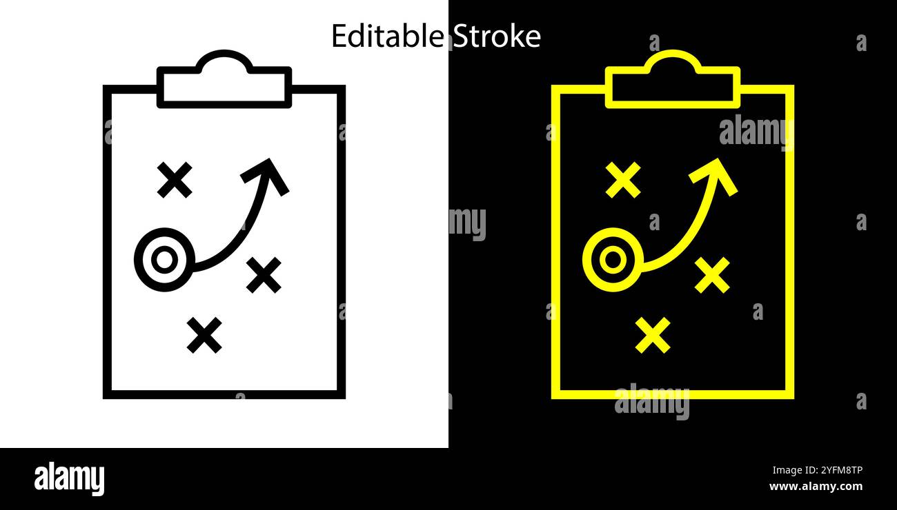 Clipboard development icon simple Stock Vector Images - Alamy