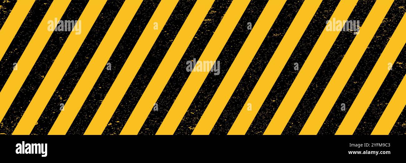 Yellow tape black stripes Stock Vector Images - Alamy