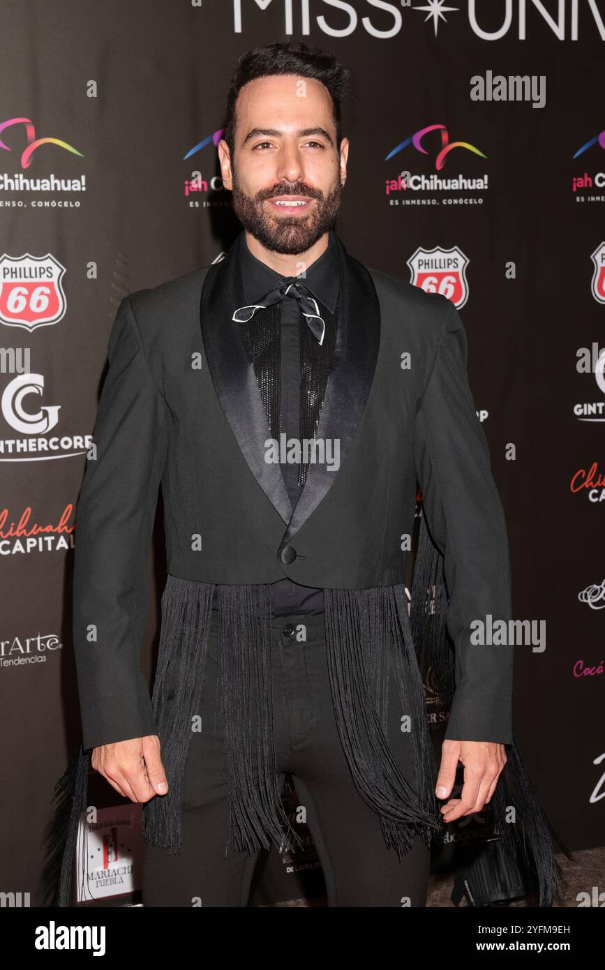 Mexico City, Mexico. 01st Nov, 2024. Ra Colmenero attends the red ...
