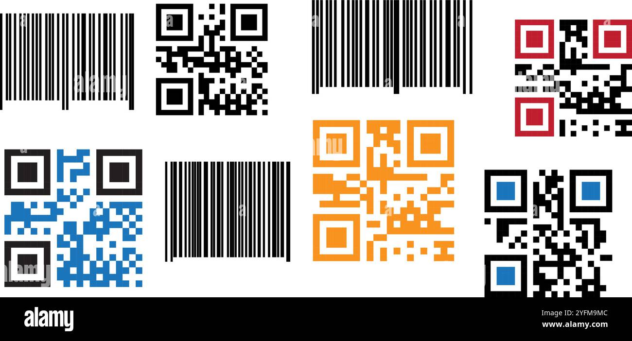 Fake qr code scan me hi-res stock photography and images - Alamy