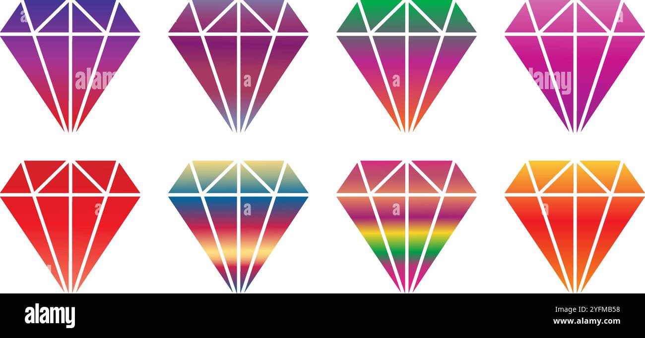 Diamond shapes on Stock Vector Images - Alamy