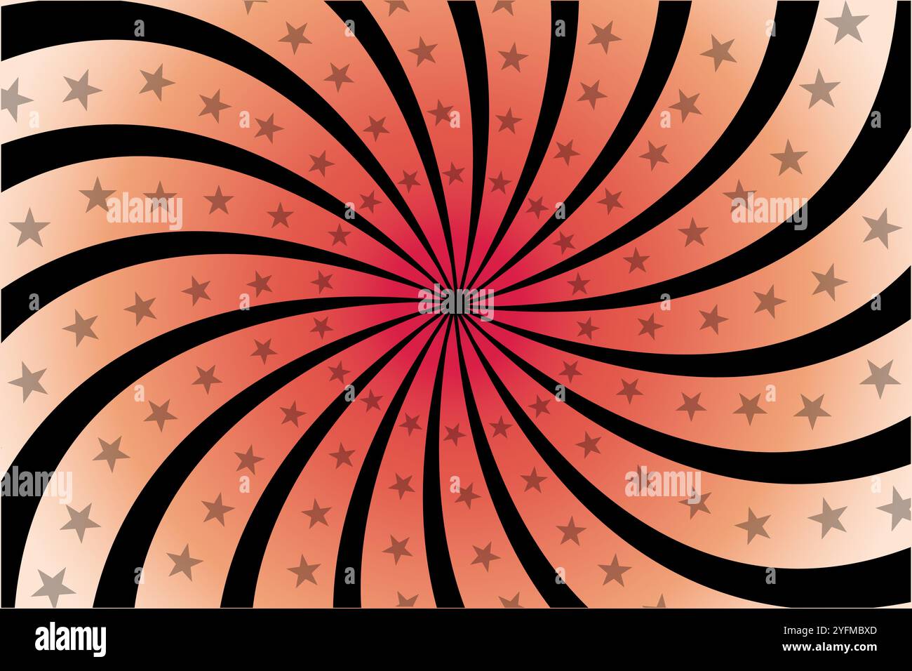 Retro radial spiral sunburst hi-res stock photography and images - Alamy