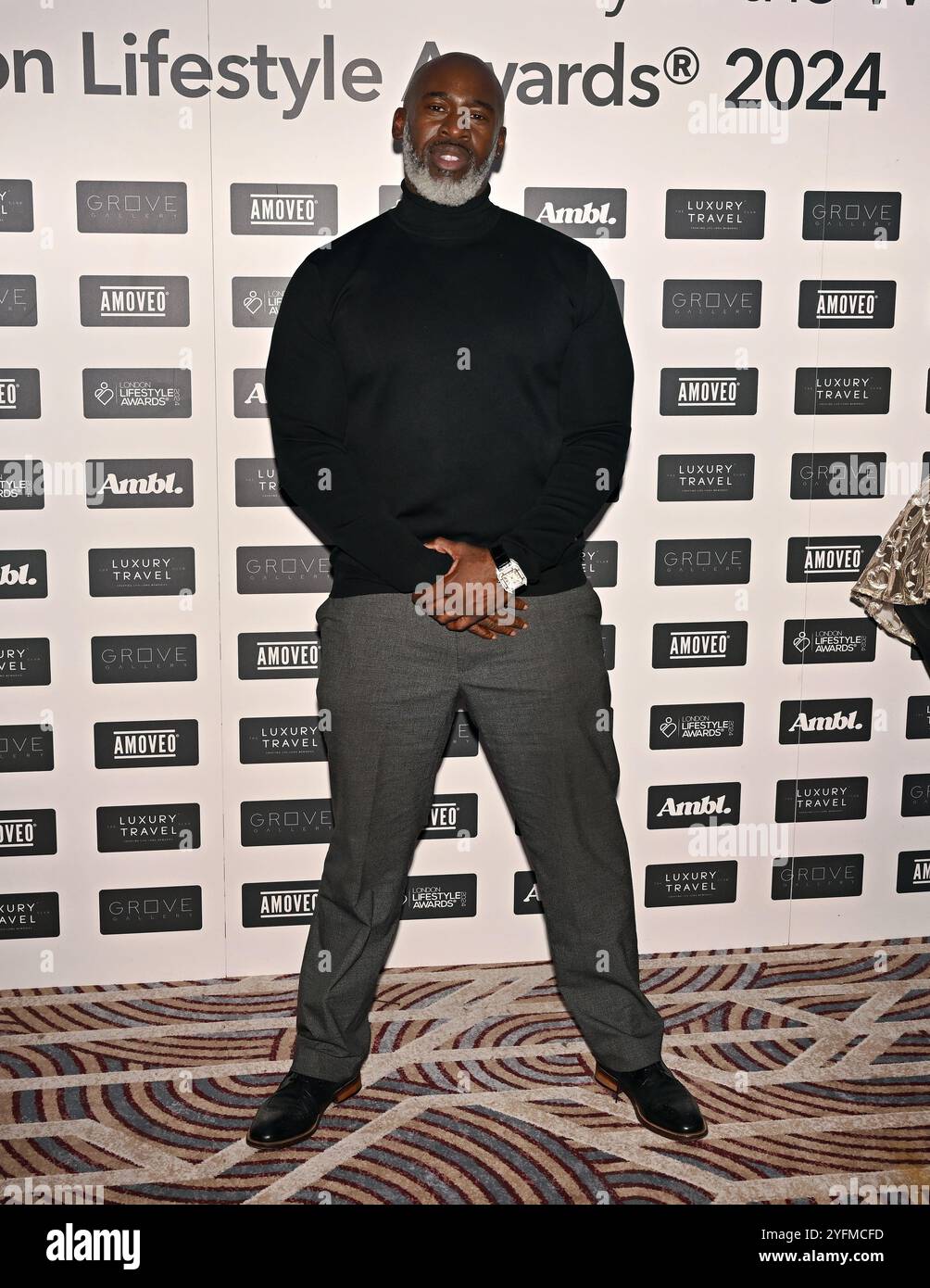 LONDON, UK. 4th Nov, 2024. Fredi Nwaka attends the London Lifestyle ...