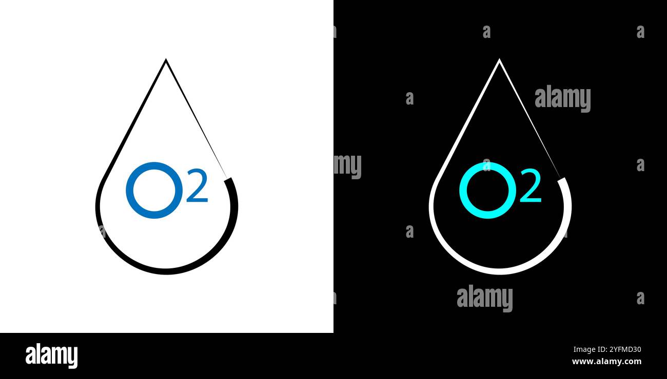 Oxygen O2 icon illustration design Stock Vector Image & Art - Alamy