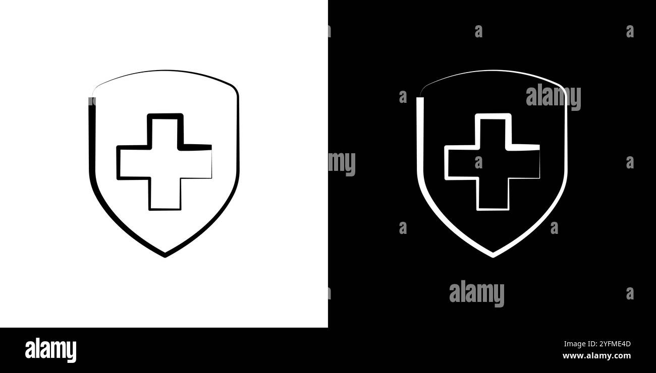 Medical shield protection hi-res stock photography and images - Alamy