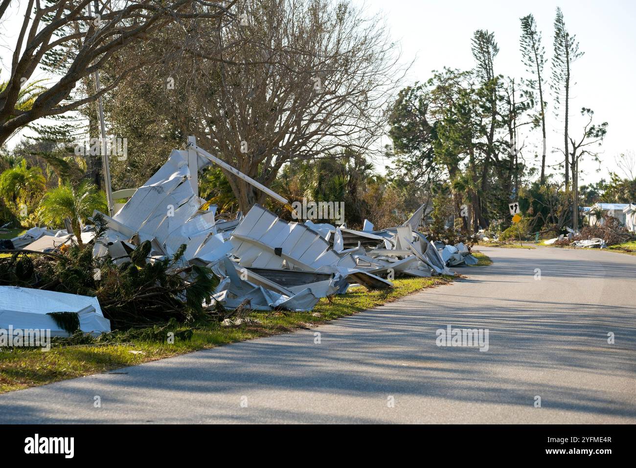 Consequences natural disaster trash hi-res stock photography and images ...