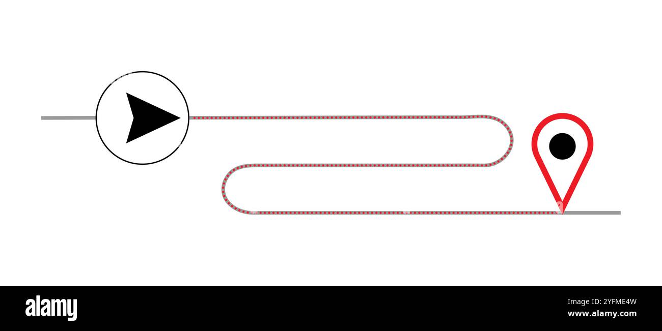 Route map sign Cut Out Stock Images & Pictures - Alamy