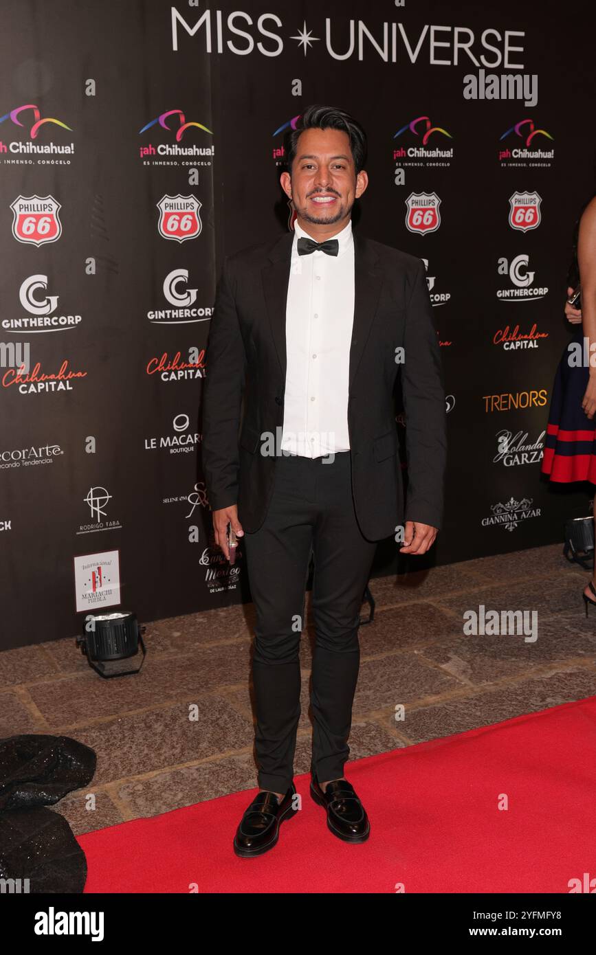 Mexico City, Mexico. 01st Nov, 2024. Jorge Aranda attends the red ...