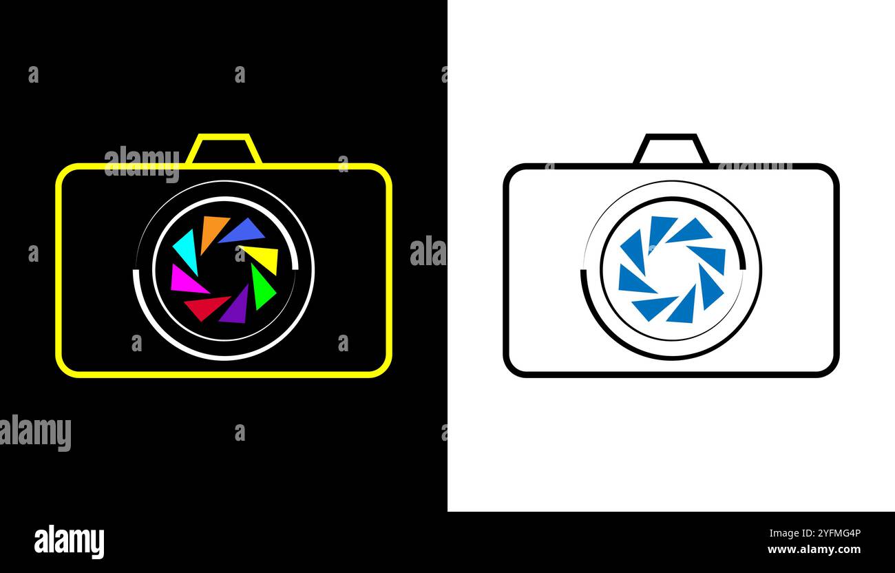 Modern Photography Camera shutter vector symbol Stock Vector Image ...
