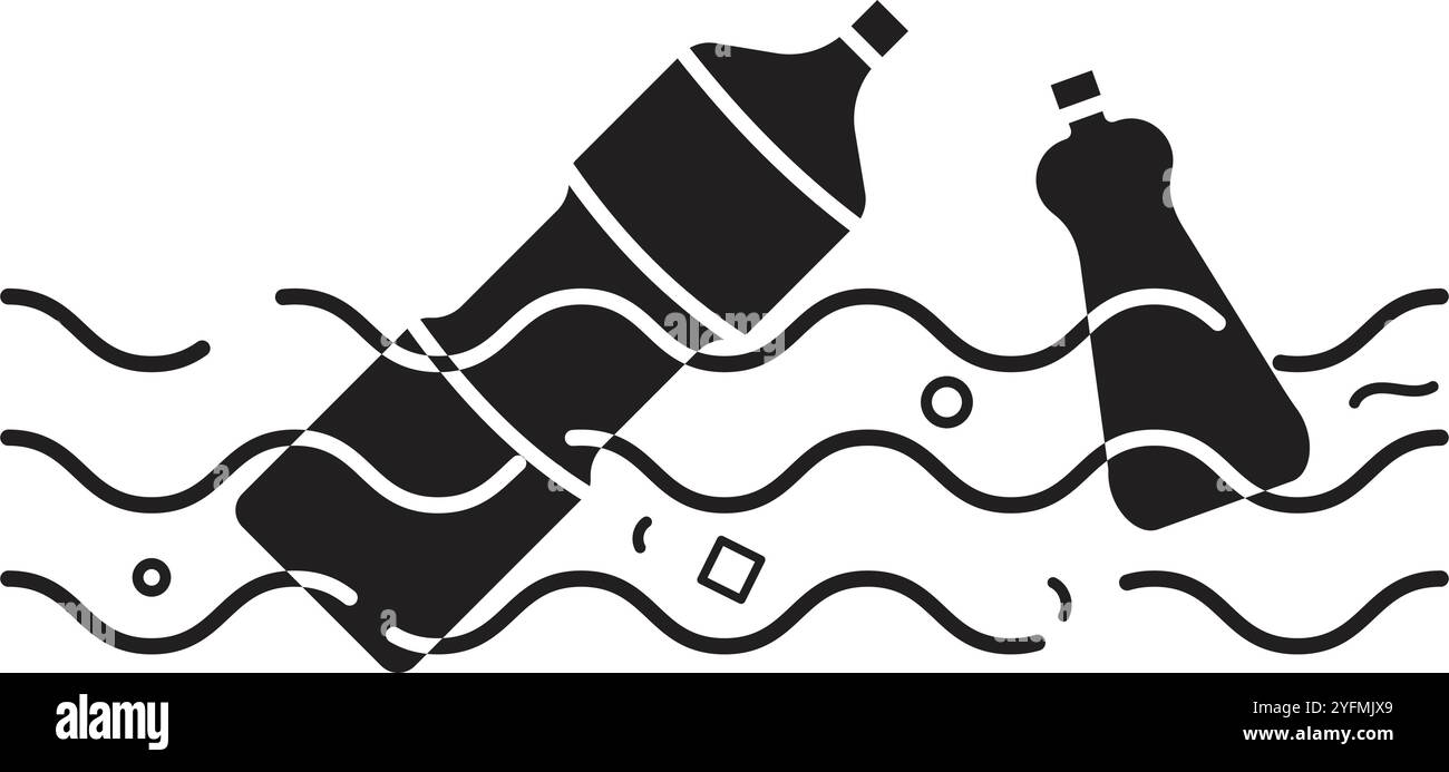 Industrial plastic pollution Stock Vector Images - Alamy