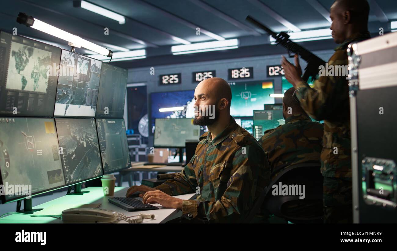 Drones in military operations hi-res stock photography and images - Alamy