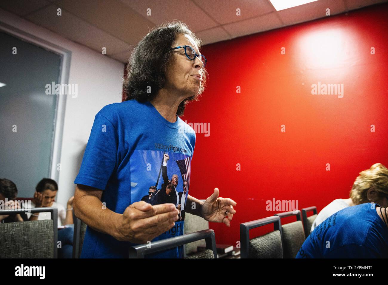 Largo, Florida, USA. 4th Nov, 2024. The Suncoast Liberty Fellowship aka ...