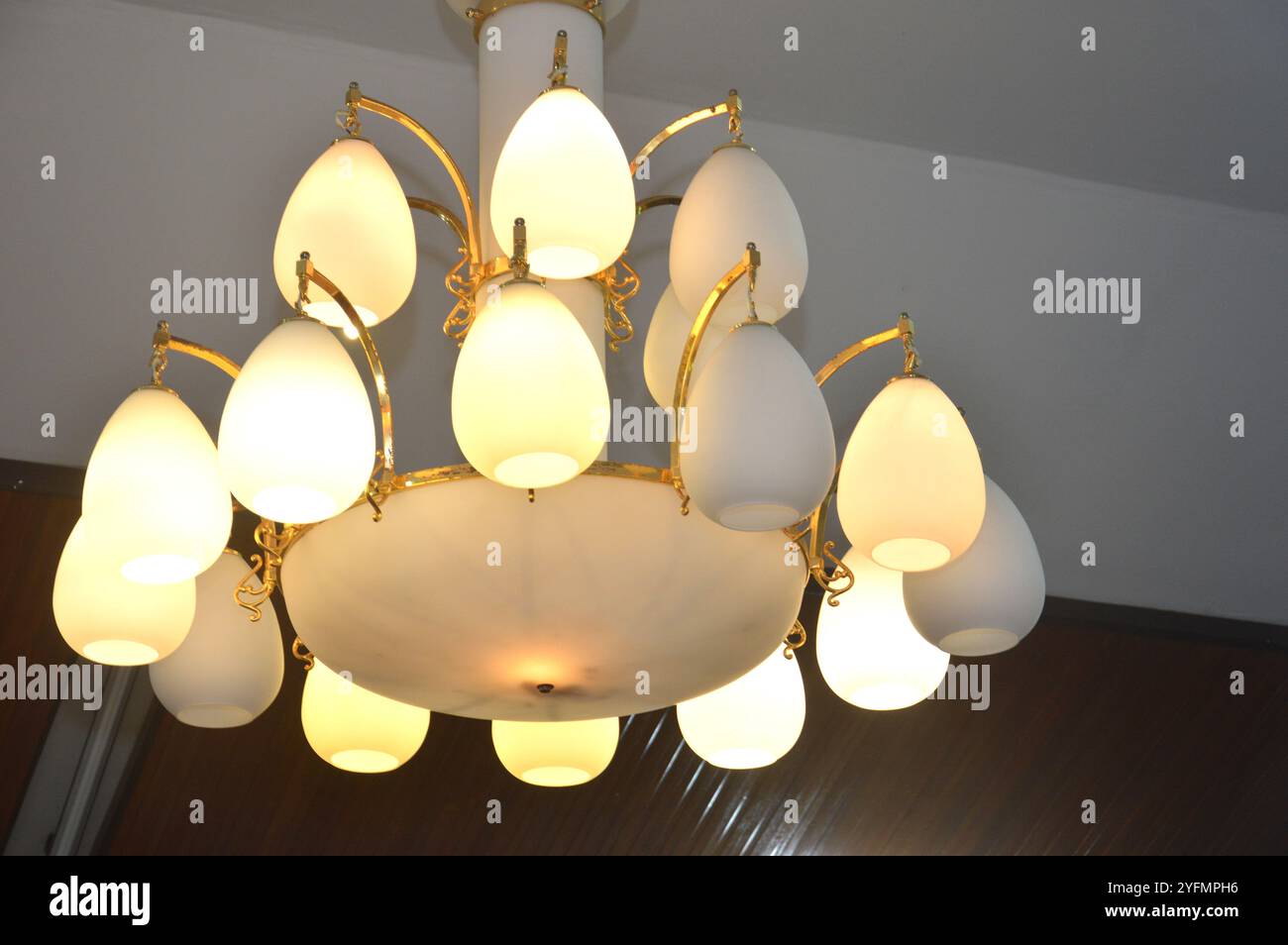 decorative lights in the ceiling Stock Photo - Alamy