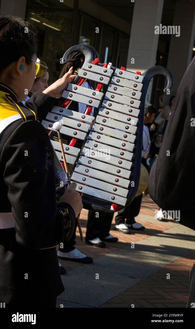 Glockenspiel marching band hi-res stock photography and images - Alamy