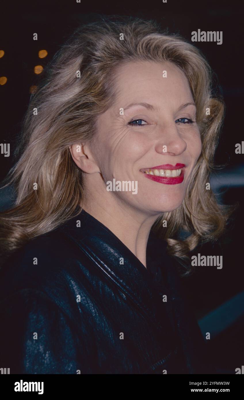 Angela "Angie" Bowie in New York City in 1993. Photo Credit: Henry ...
