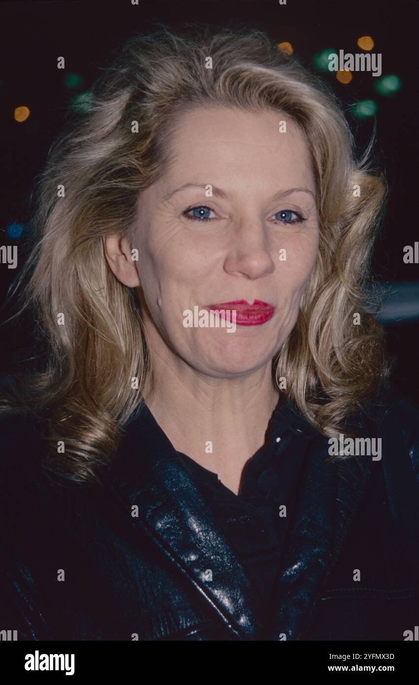 Angela "Angie" Bowie in New York City in 1993. Photo Credit: Henry ...