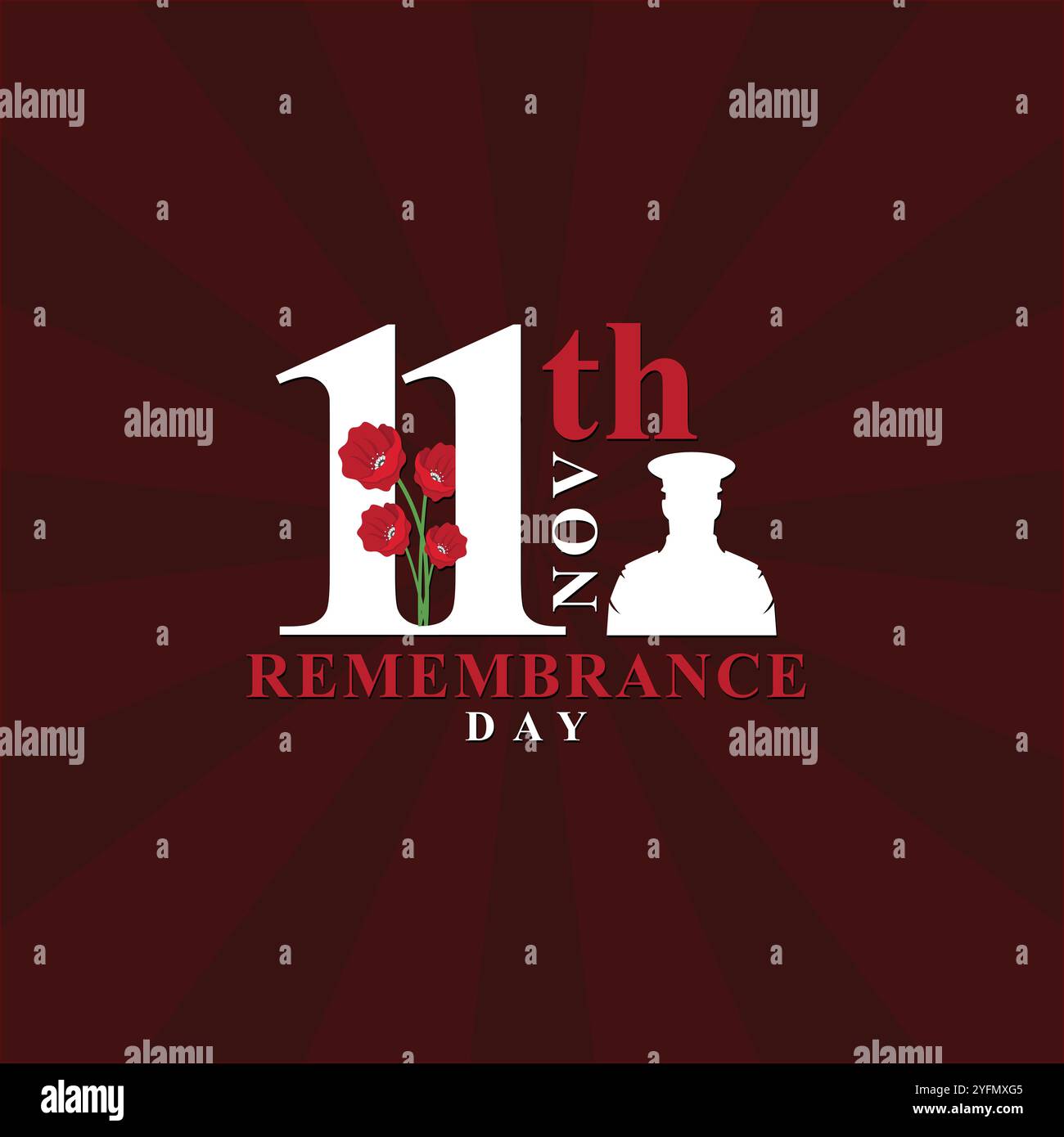 Remembrance day poster. Remembrance day social media post. Remembrance day typography. Lest We ...